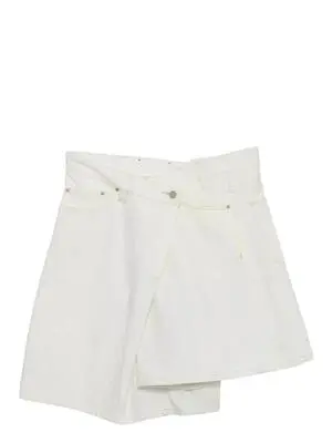 JNBY Cotton Denim Shorts - White