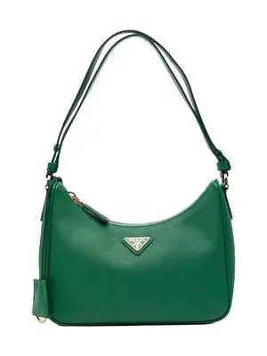 Prada 2019-2025 Re-edition Mini Shoulder Bag - Green