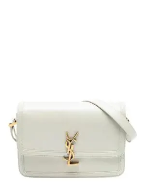 Saint Laurent Medium Solferino Satchel - White