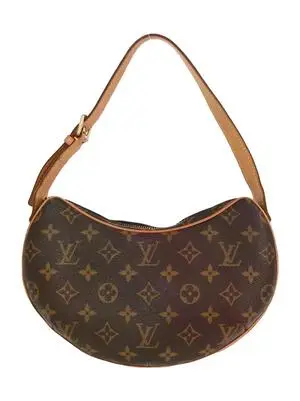 LOUIS VUITTON 2002 Pm Croissant Shoulder Bag - Brown