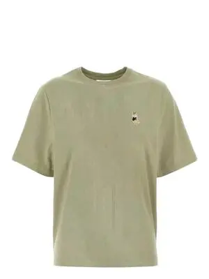 Maison Kitsuné Embroidered T-shirt - Green