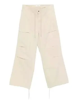 ENTIRE STUDIOS Drawstring Cargo Trousers - Neutrals
