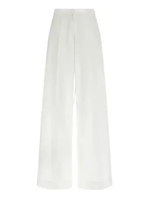 P.a.r.o.s.h Pleated Trousers - White