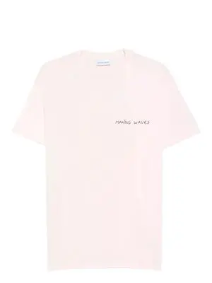 Maison Labiche Popincourt Embroidered T-shirt - Pink