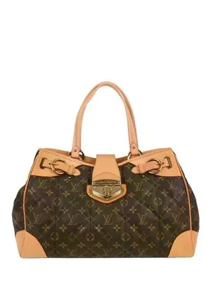 LOUIS VUITTON 2008 Monogram Étoile Tote Bag - Brown