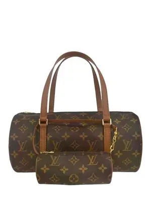 LOUIS VUITTON 1997 30 Papillon Tote Bag - Brown