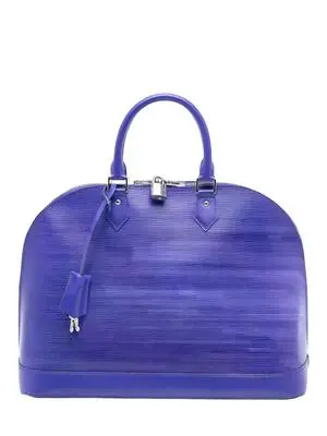 LOUIS VUITTON Epi Alma Gm Handbag - Purple