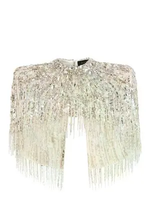 Jenny Packham Ellen Embellished Top Neutrals