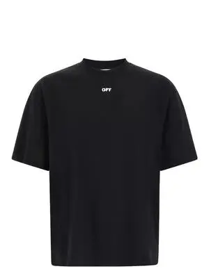 Off-White Logo T-shirt - Black