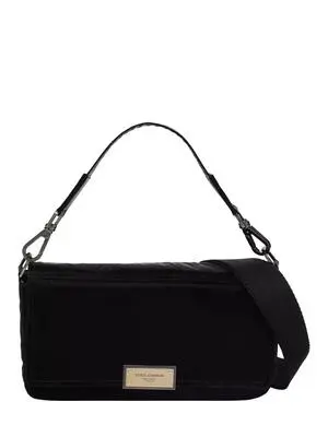 Dolce & Gabbana Logo-plaque Shoulder Bag - Black