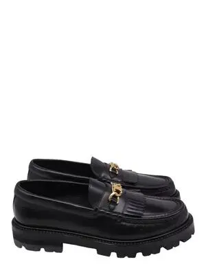 Celine Margaret Loafers - Black