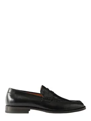 Our Legacy Leather Loafers - Black
