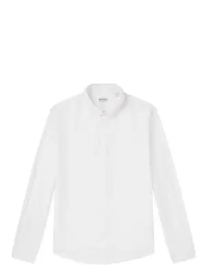 Burberry Slim-fit Button-down Collar Cotton Shirt - White