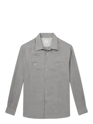 Brunello Cucinelli Linen Shirt - Gray