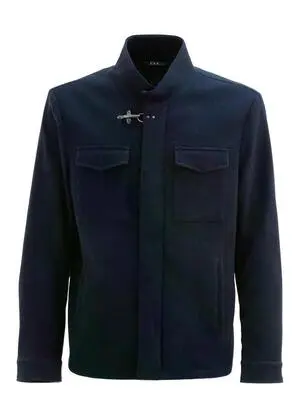 FAY Flap-pocket Jacket - Blue