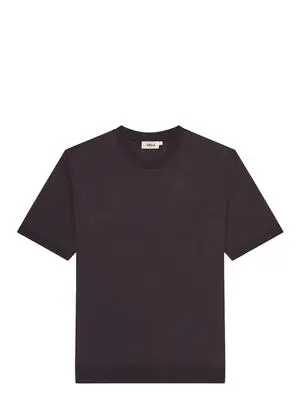 Altea Cecil Lyocell And Cotton-blend Jersey T-shirt - Brown