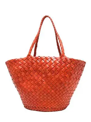 Dragon Diffusion Egola Woven Tote - Orange