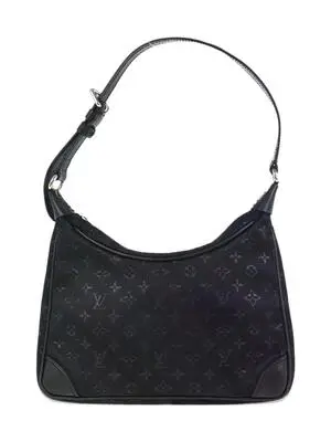 LOUIS VUITTON 2001 Little Boulogne Shoulder Bag - Black