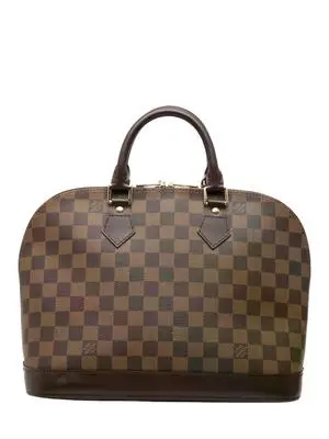 LOUIS VUITTON Damier Ebene Alma Pm Handbag 2006 - Brown
