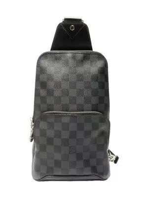 LOUIS VUITTON 2017 Avenue Sling Backpack - Black