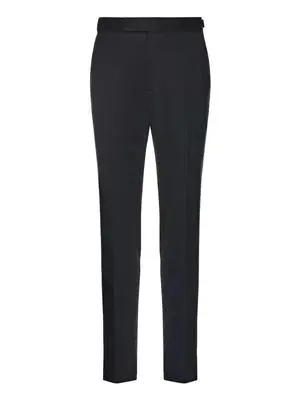 Zegna Buckle Trousers - Black