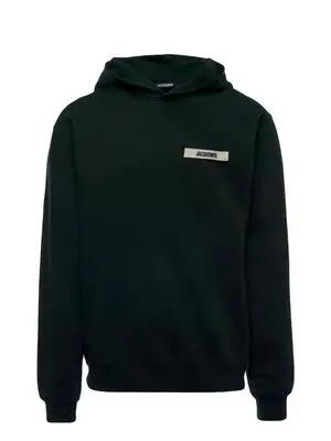 Jacquemus Le Hoodie Gros Grain - Green
