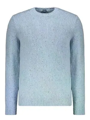 Fedeli Crew-neck Cashmere Sweater - Blue