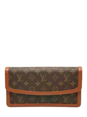 LOUIS VUITTON 1988 Monogram Pochette Dame Pm Clutch - Brown