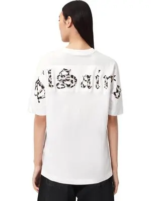 ALLSAINTS Fuse Oversized Etta T-Shirt White
