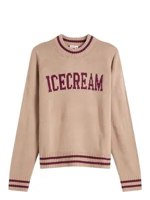 ICECREAM Knitted Crewneck