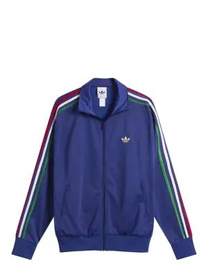 Adidas Firebird Track Top - Victory Blue/green White