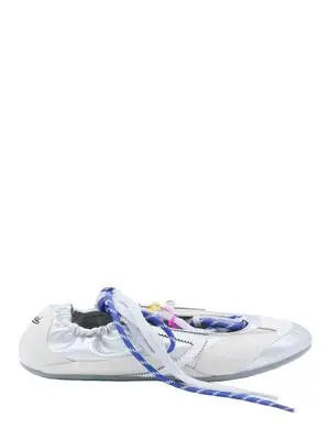 PURAAI Beaded-embellishment Sneakers - Silver