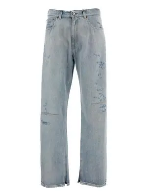 MAISON MARGIELA Five-pocket Denim - Sky Blue