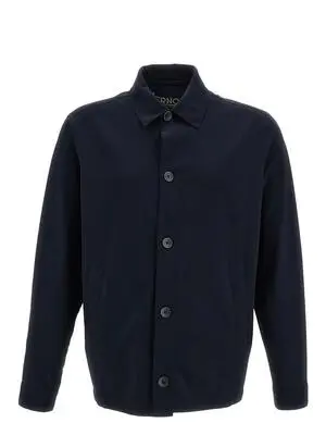 Herno Technical Shirt Jacket - Blu