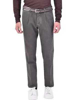 Incotex Textured Straight-leg Jeans - Black