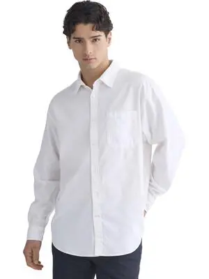 Everlane Lightweight Oversized Oxford Shirt - White