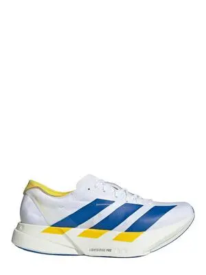 Adidas Adizero Adios Pro 4 - Cloud White/blue/yellow