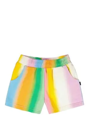 DEUX PAR DEUX Printed French Terry Shorts - Multicolor