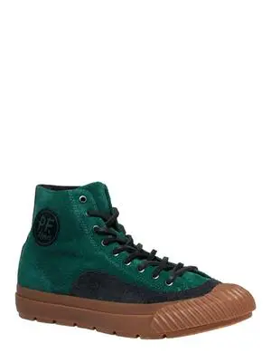 P.F. FLYERS Grounder Field-spec High-top Sneakers - Deep Green-gum