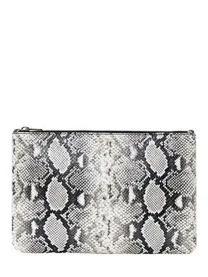 ANINE BING Elly Pouch - Python Print