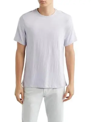 Robert Barakett Brightwood Slub Cotton T-shirt Lavender