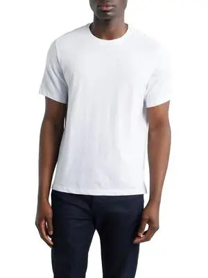 Robert Barakett Brightwood Slub Cotton T-shirt - White