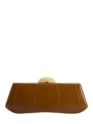 GIUSEPPE ZANOTTI Eve Clutch Bag - Brown