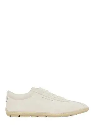 Giorgio Armani Suede Sneakers - White