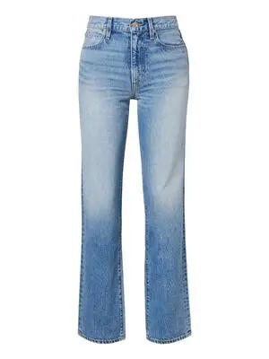 SLVRLAKE Kendra Straight Jeans - Blue