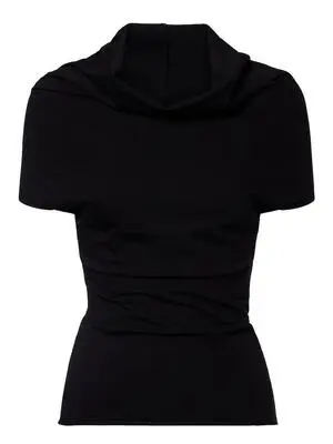 Rick Owens Shroud Cotton Jersey T-shirt - Black