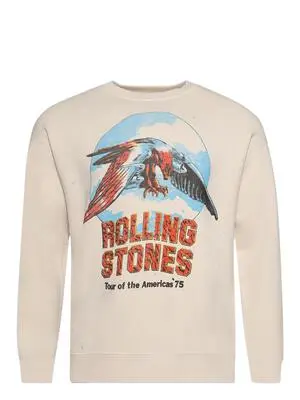 MadeWorn Rolling Stones Classic Crewneck Sweatshirt - Sand