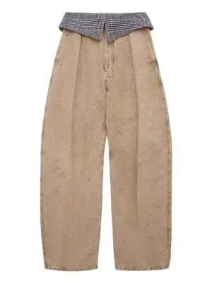 LOEWE Relaxed Fit Barrel Leg Trousers