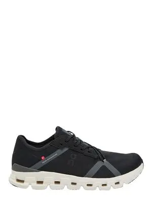 On Cloud X 4 Panelled Mesh-knit Sneakers - Black