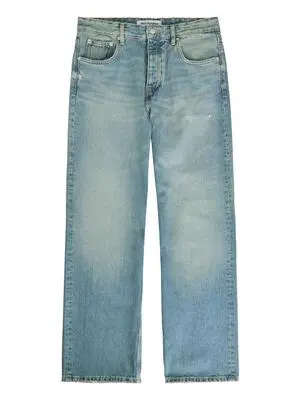 WON HUNDRED Genoa Straight-leg Jeans - Mid Blu